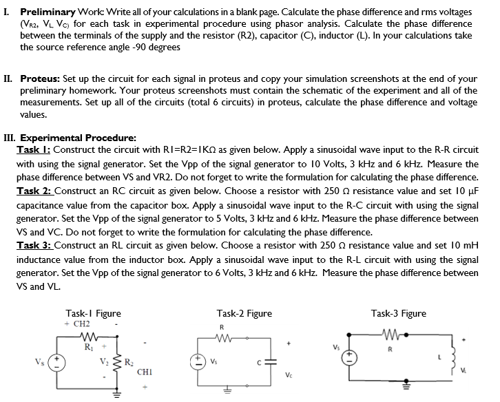 Solved Preliminary Work: Write all of your calculations in a | Chegg.com