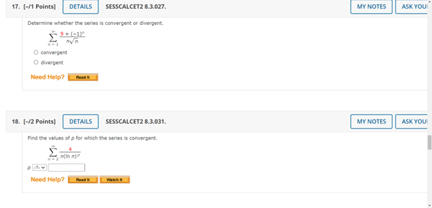 Solved Determine whether the series is convergent or | Chegg.com