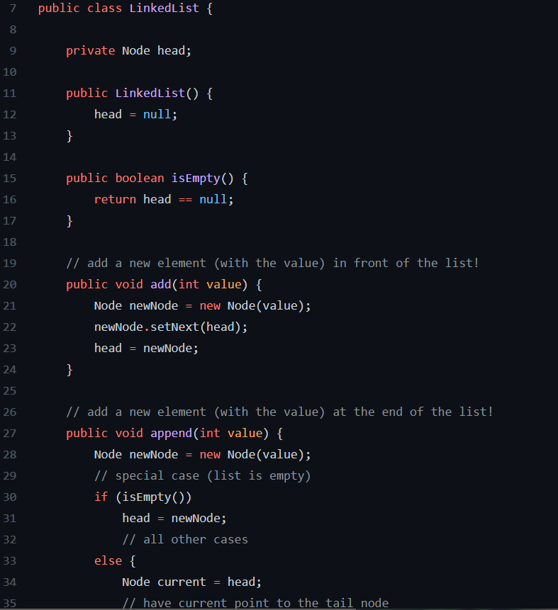 Solved In Java: Part 1: public class LinkedList { | Chegg.com Solved In Java: Part 1: public class LinkedList { | Chegg.com