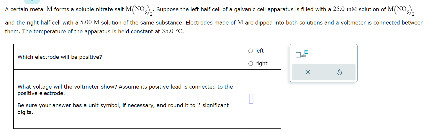 Solved A certain metal M forms a soluble nitrate salt | Chegg.com