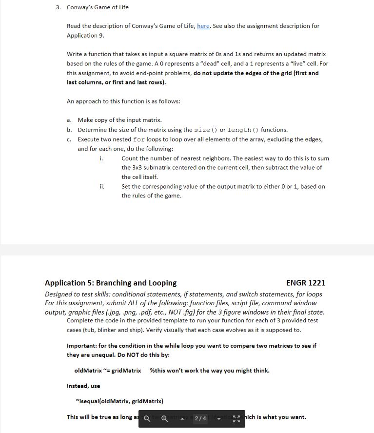 (Matlab starting | Chegg.com