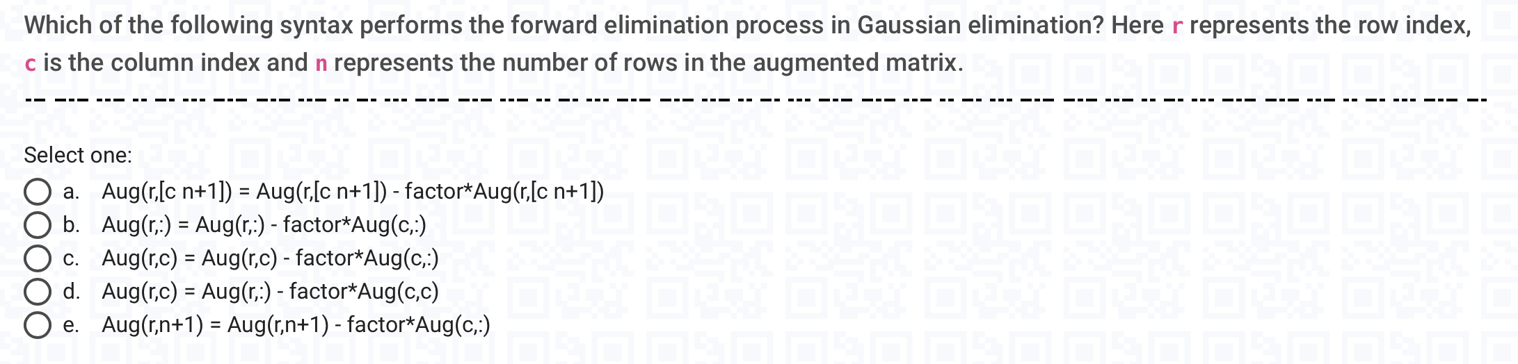 Solved Which of the following syntax performs the forward | Chegg.com