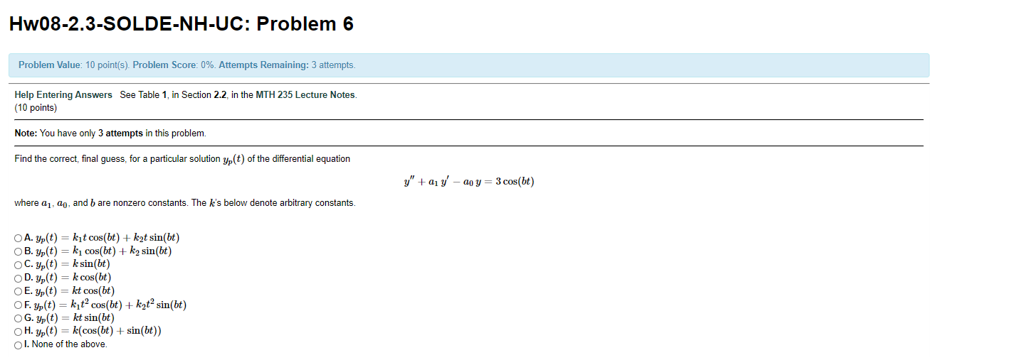 Solved Hw08-2.3-SOLDE-NH-UC: Problem 6 Problem Value: 10 | Chegg.com
