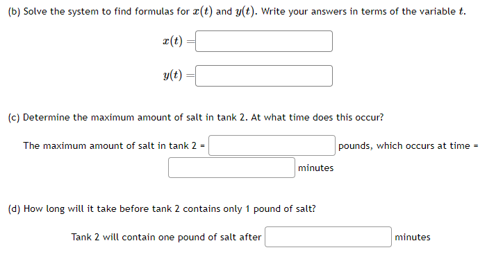 Solved Consider the two tanks shown in the figure below. | Chegg.com