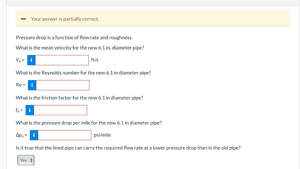 Solved Part 1 Water flows at a rate of 1.8 ft/s in an old, | Chegg.com