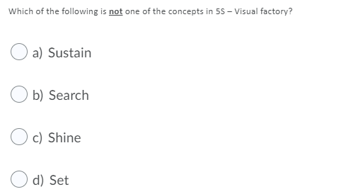 Solved Which of the following is not one of the concepts in | Chegg.com