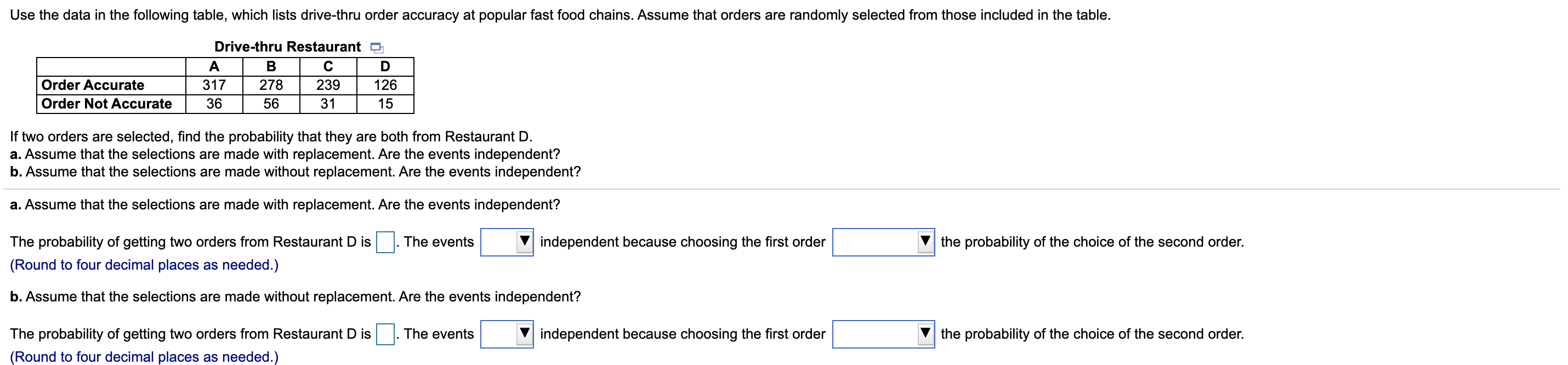Solved Assume that random guesses are made for eight | Chegg.com
