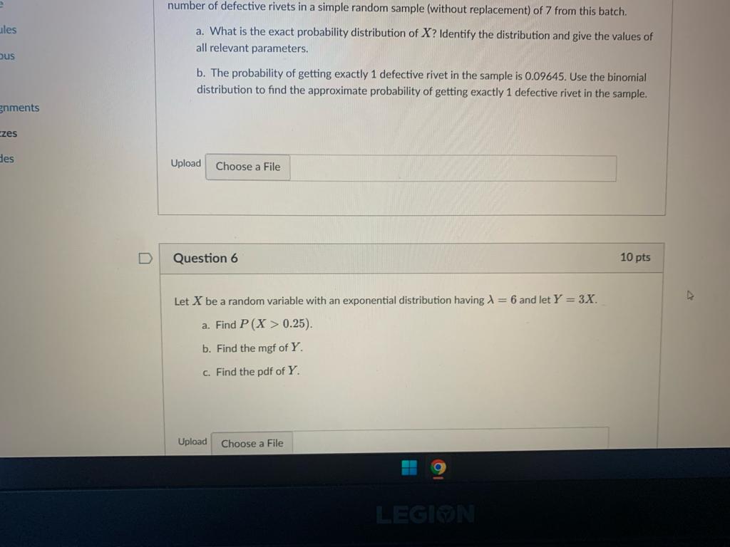 Solved number of defective rivets in a simple random sample | Chegg.com