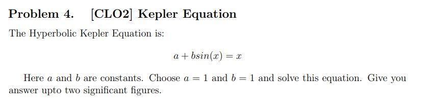 Solved Problem 2. [CLO 2] Solving Algebric Equations | Chegg.com