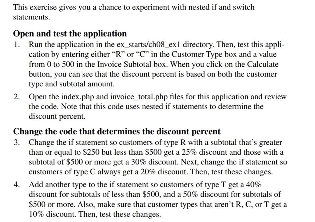 Solved This exercise gives you a chance to experiment with | Chegg.com