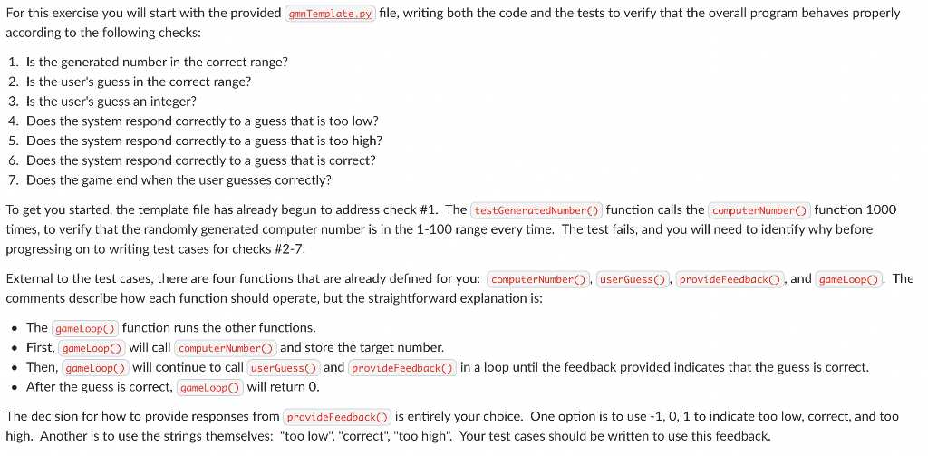 Solved For this exercise you will start with the provided | Chegg.com