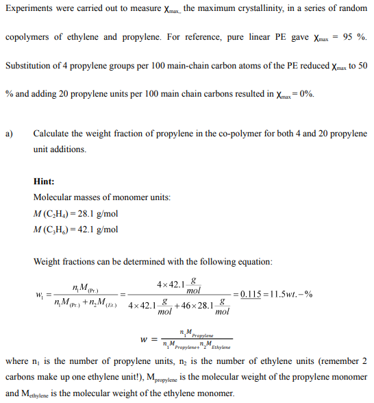 Solved Experiments were carried out to measure xmax, ﻿the | Chegg.com