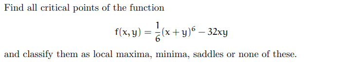 Solved Find all critical points of the function | Chegg.com