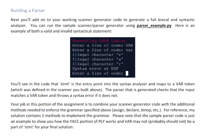Solved import sys sys.path.insert(0, "../..") tokens = | Chegg.com