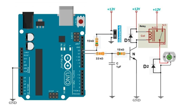 Solved Set the current limit on 12V power supply to 0.5A | Chegg.com