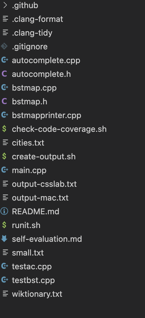 Solved Write a c++ program to implement autocomplete for a | Chegg.com