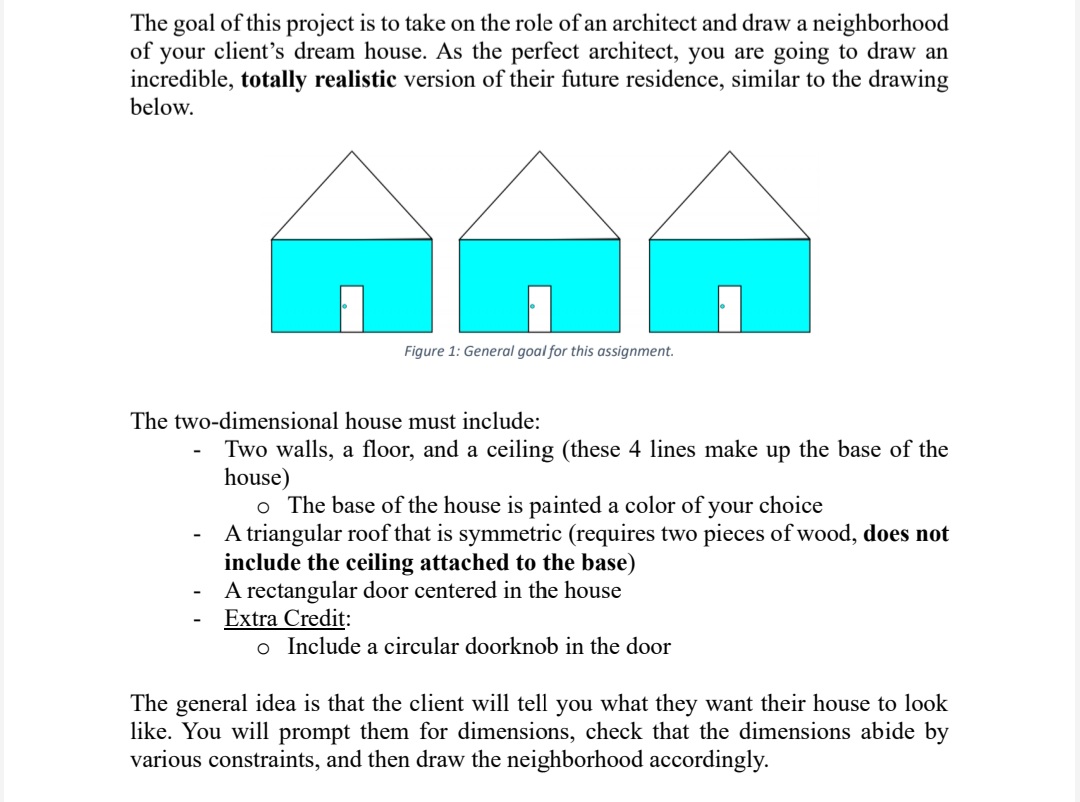 Solved The goal of this project is to take on the role of an | Chegg.com