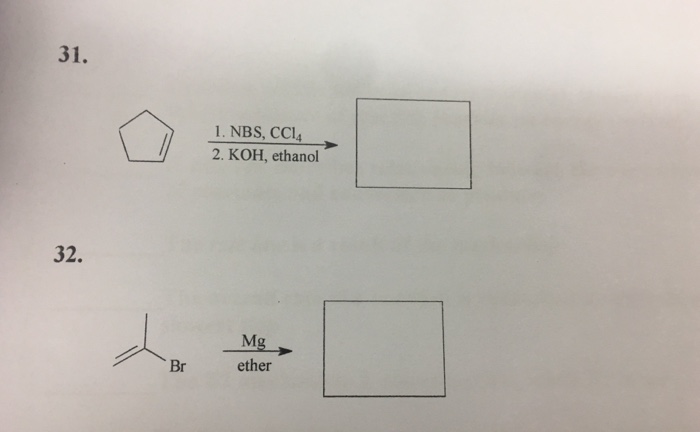 Solved Provide structures for the reactants, intermediates, | Chegg.com