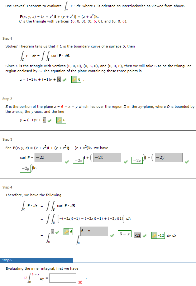 Solved Use Stokes' Theorem to evaluate F. dr where Cis | Chegg.com