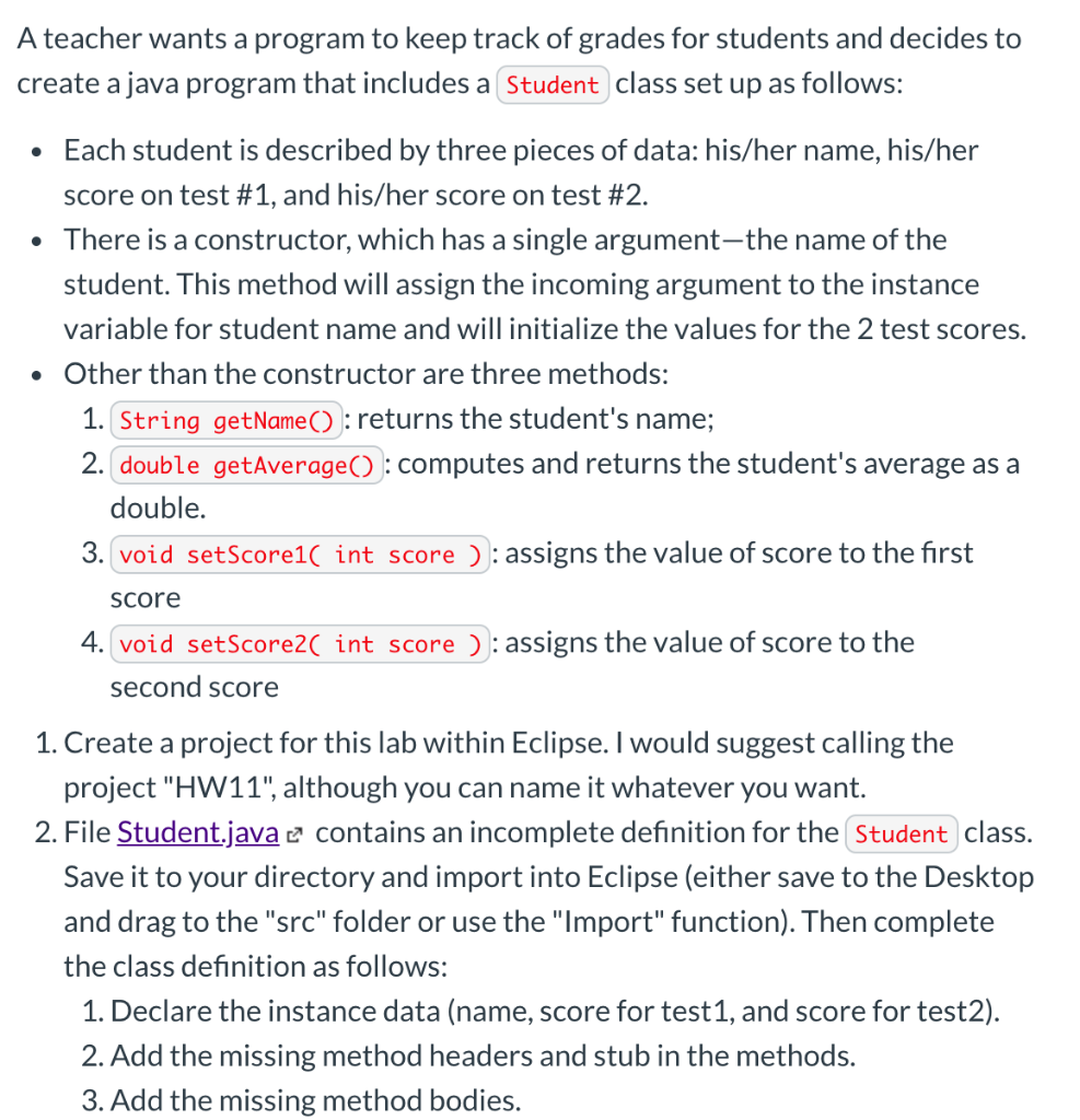 Solved Import Java Util Scanner Student Java Chegg