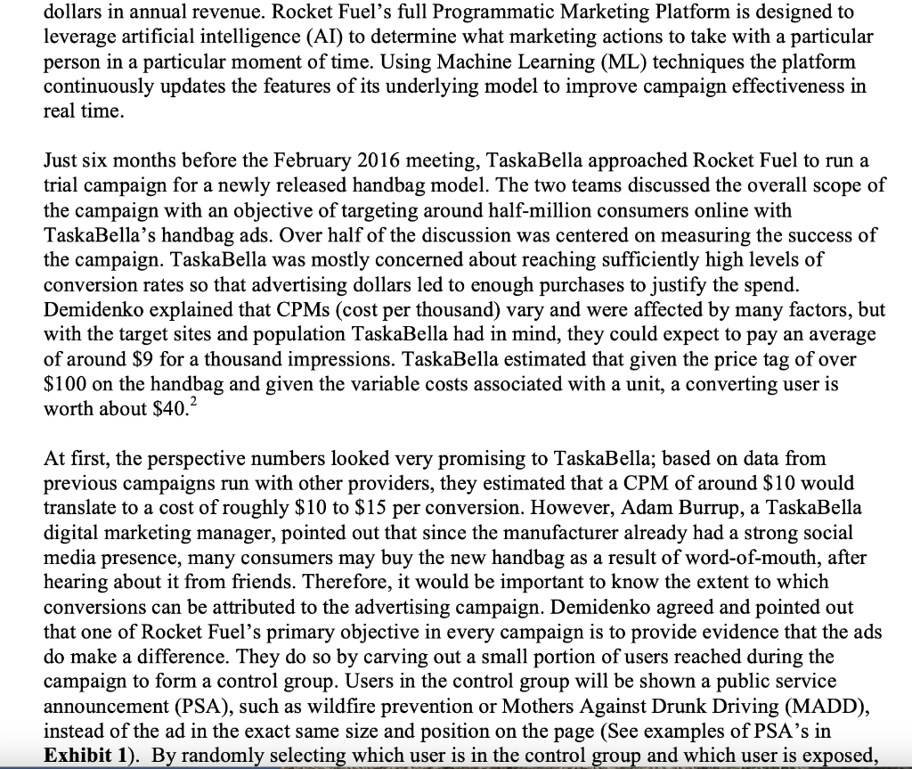 Solved It was a typical foggy morning in the San Francisco | Chegg.com