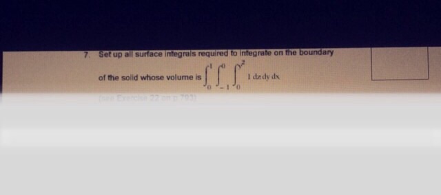 Solved Set up all surface integrals required to integrate on | Chegg.com