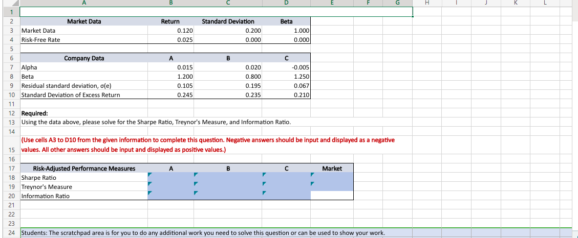 Solved Please explain and/or show how to calculate in excel | Chegg.com