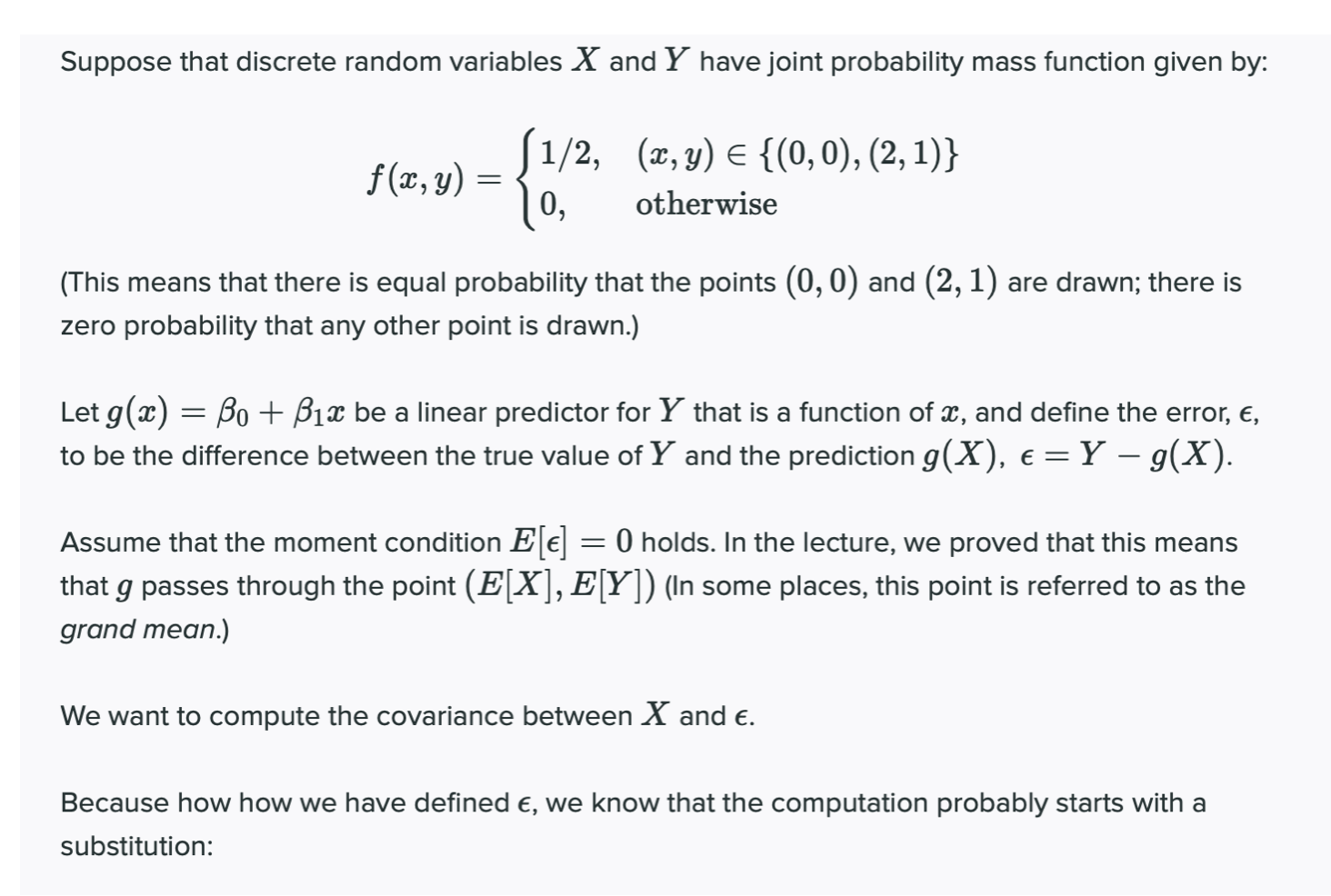 Suppose that discrete random variables X and Y have | Chegg.com