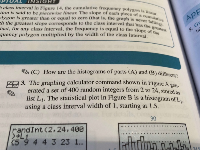(B) Construct a frequency table and histogram for the | Chegg.com