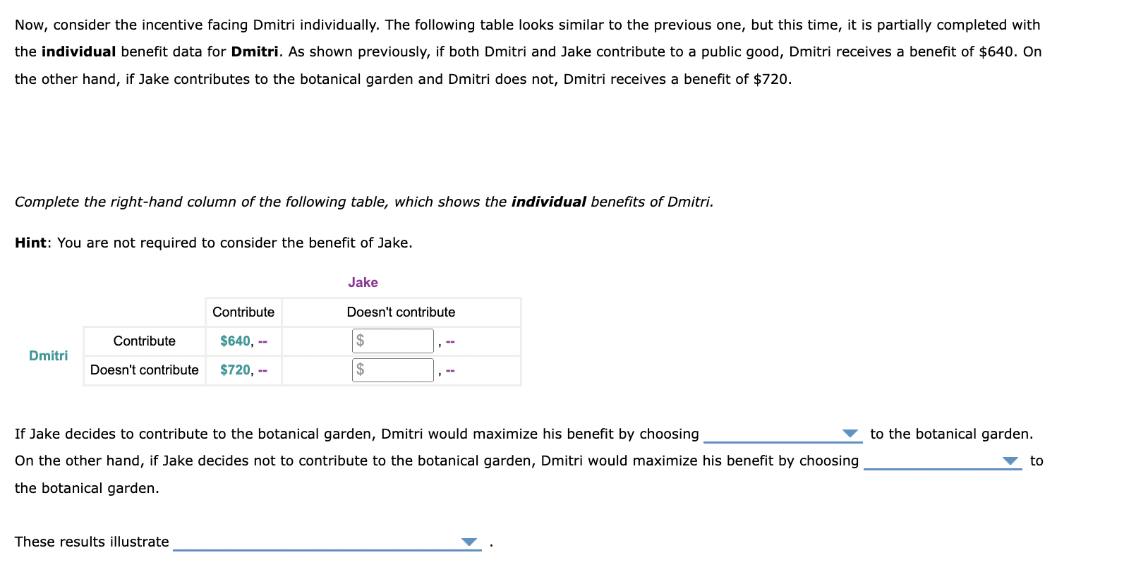 Solved 3. Voluntary contributions toward a public good | Chegg.com