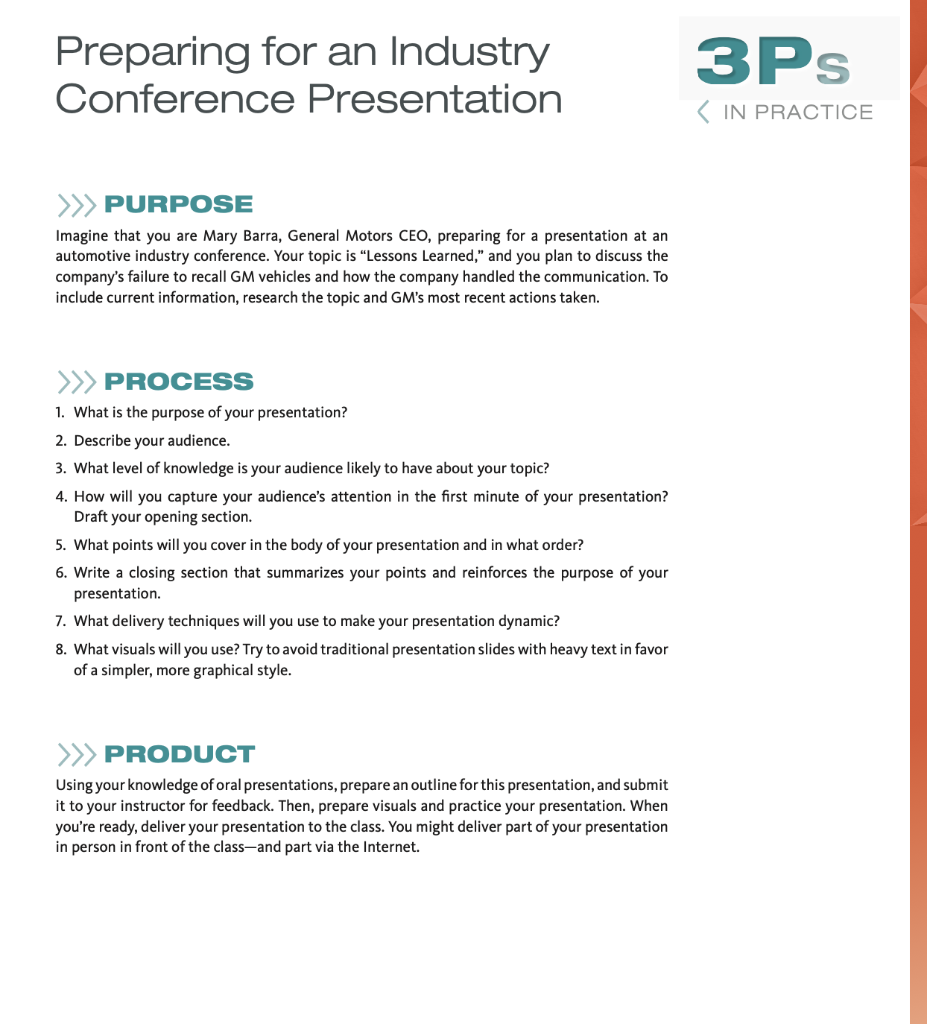 Solved Read Newman Chapter 11. Review The 3Ps in Action. | Chegg.com