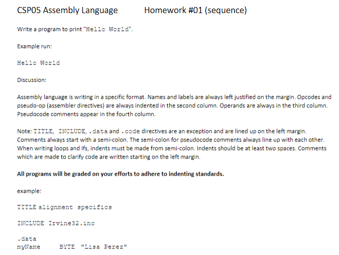 Solved Write A Program To Print Hello World Example Run