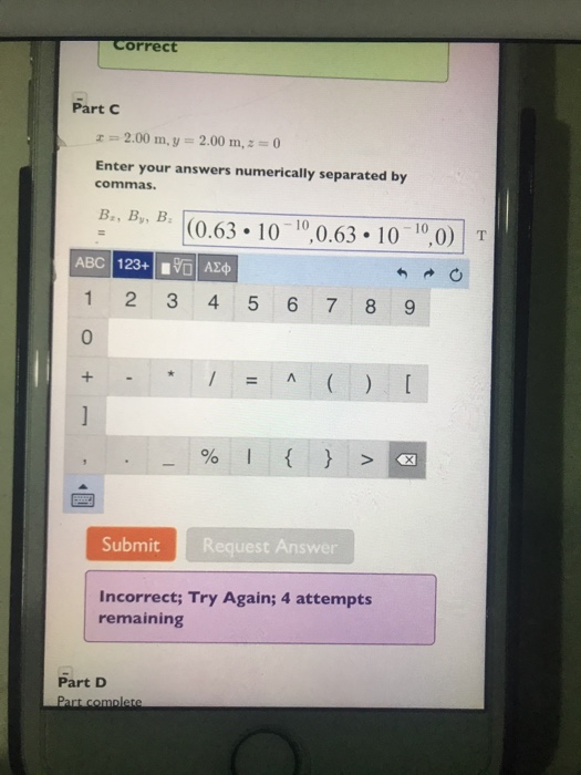 Solved Part c plzzzzz??? | Chegg.com