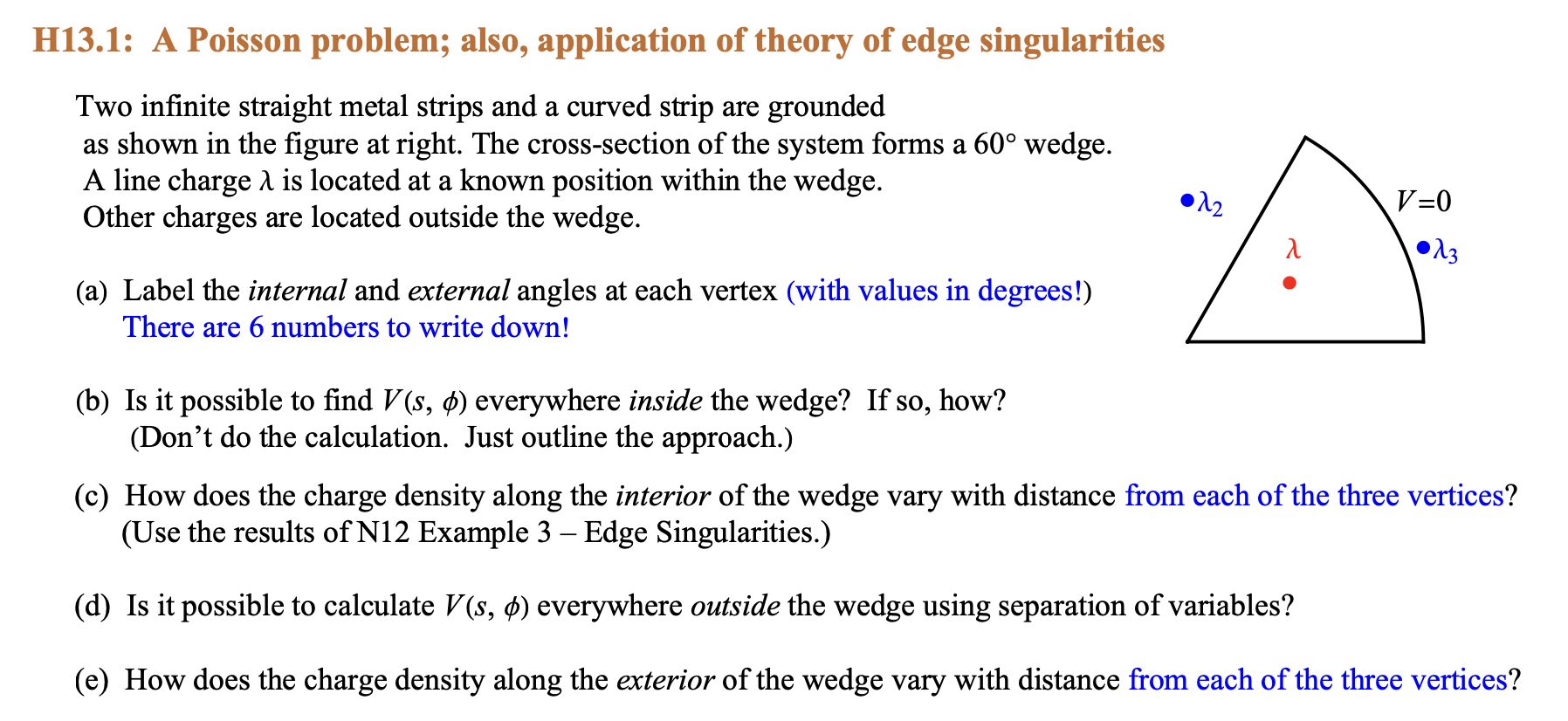 H13.1: A Poisson problem; also, application of theory | Chegg.com