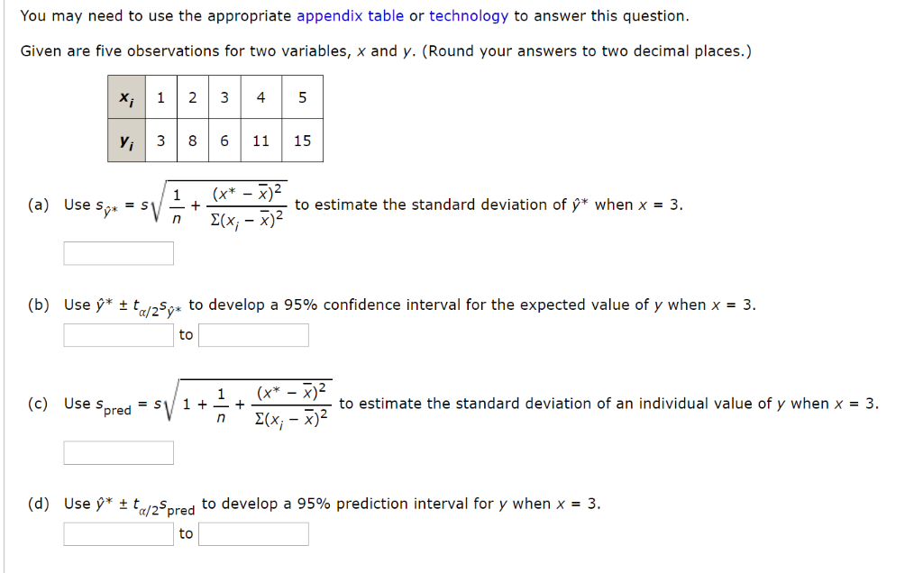 Solved You may need to use the appropriate appendix table or | Chegg.com