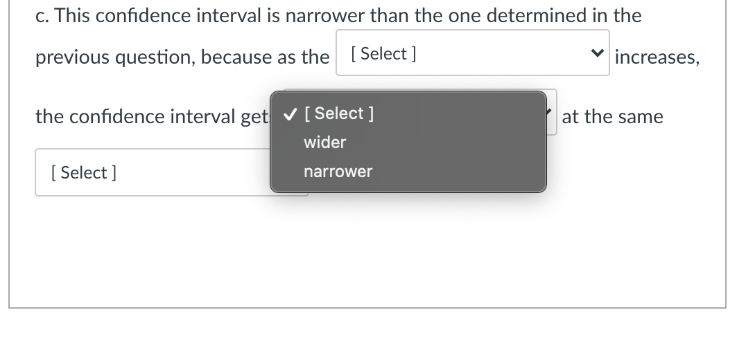 Solved Refer to the previous question. Instead of 49, | Chegg.com