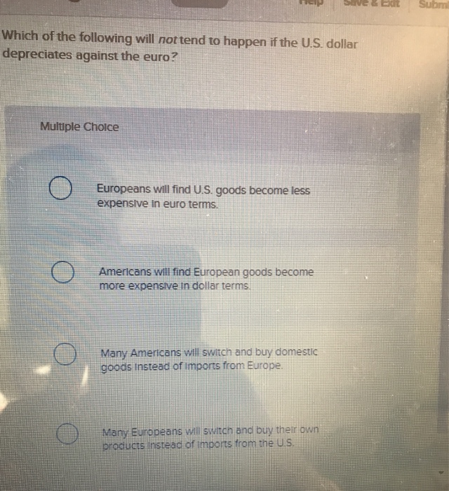Solved e&Eat Subm Which of the following will not tend to | Chegg.com