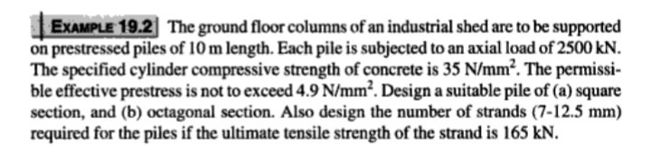 Solved EXAMPLE 19.2 The ground floor columns of an | Chegg.com