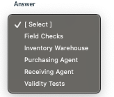 Solved Select from the option list provided the | Chegg.com