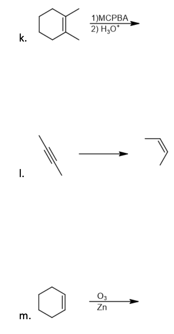 Solved Fill in any missing component (substrate, reagent, or | Chegg.com