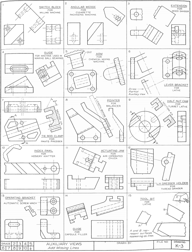 Solved 2 SWITCH BLOCK FOR MILLING MACHINE ANGULAR WEDGE FOR | Chegg.com