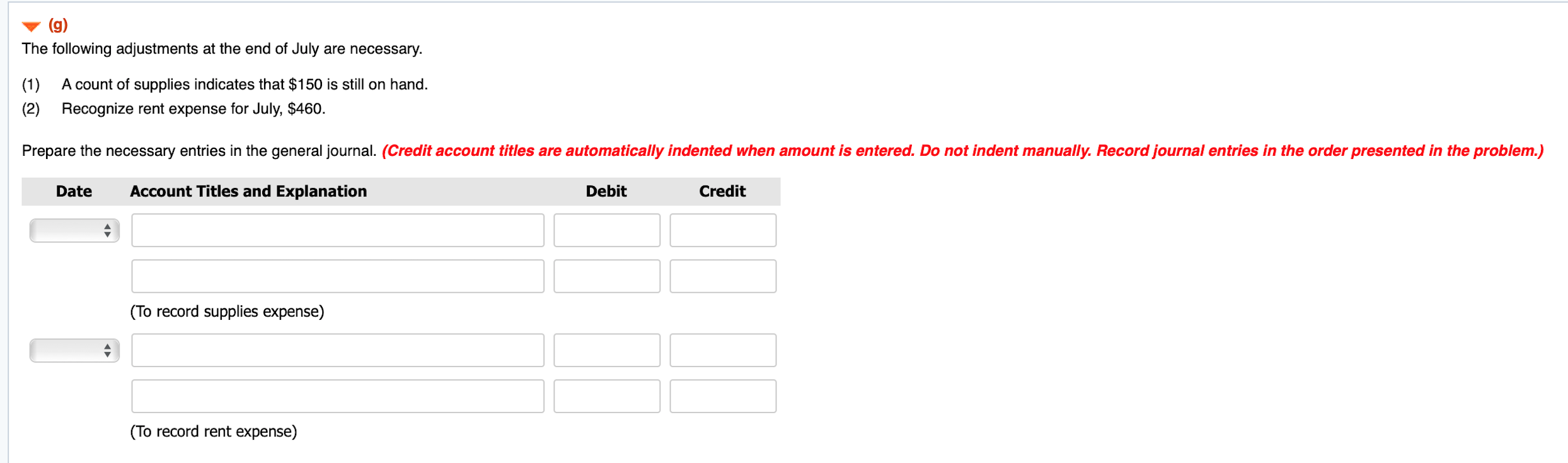 Solved Problem 7-5A (Part Level Submission) Selected | Chegg.com