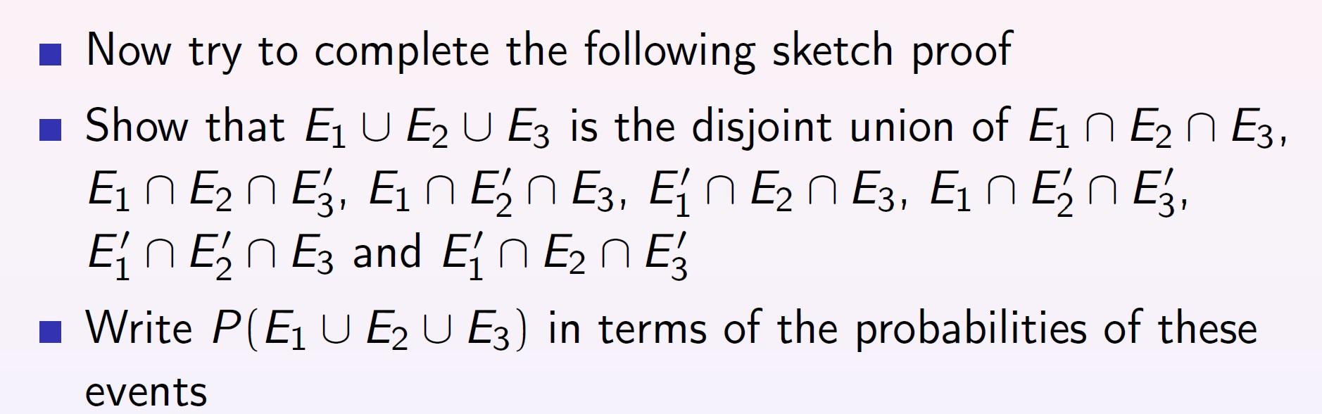 Solved 1 Now try to complete the following sketch proof Show | Chegg.com