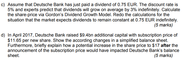 An adequate sufficiency? Common equity tier-1 capital | Chegg.com