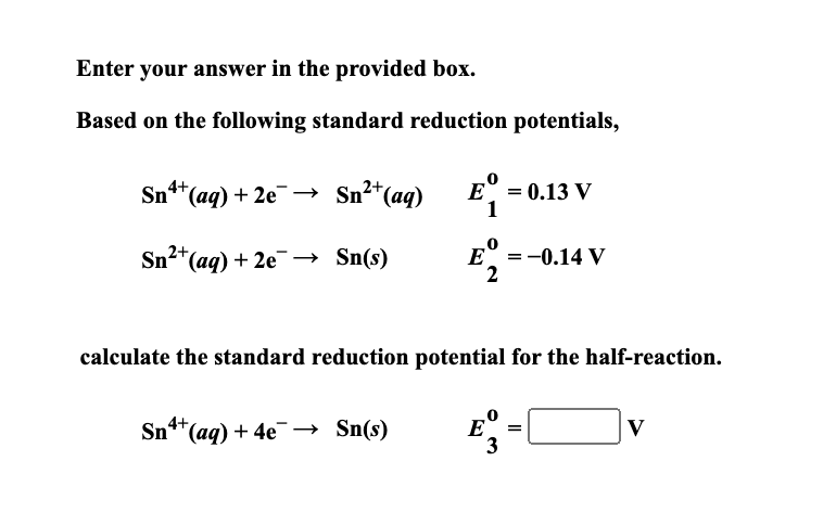 Solved Enter your answer in the provided box. Based on the | Chegg.com