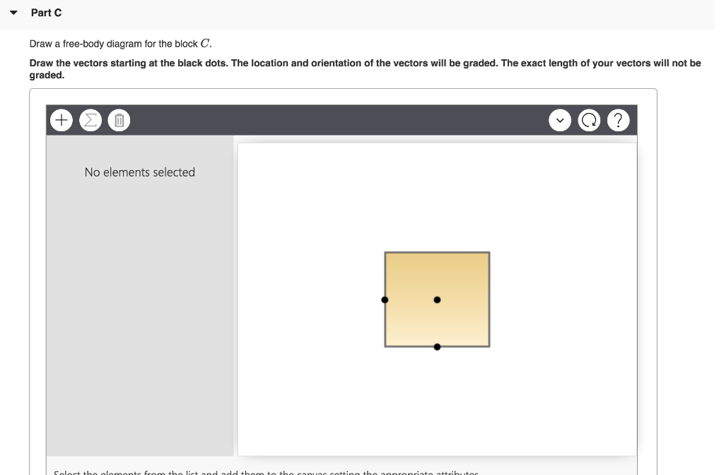 Solved Constants Part A Three blocks on a frictionless | Chegg.com