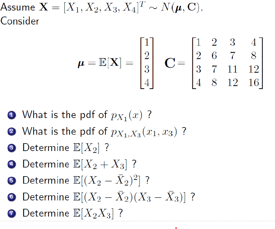 Solved Assume X X1 X2 X3 X4 T N C Consider 1 2 Chegg