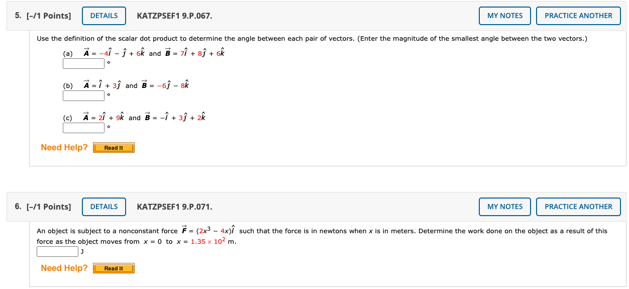 Solved 5. [-/1 Points) DETAILS KATZPSEF1 9.P.067. MY NOTES | Chegg.com Solved 5. [-/1 Points) DETAILS KATZPSEF1 9.P.067. MY NOTES | Chegg.com