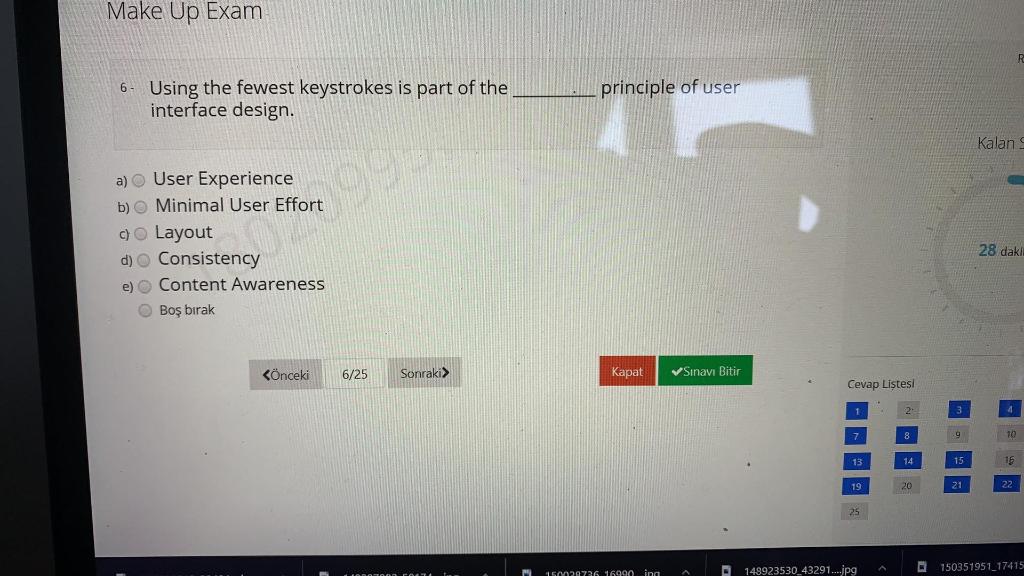 Solved Make Up Exam 6 Using The Fewest Keystrokes Is Part 