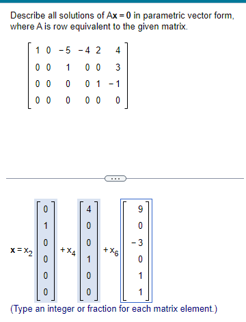 Solved Please correct answer. The first two matrixes in the | Chegg.com